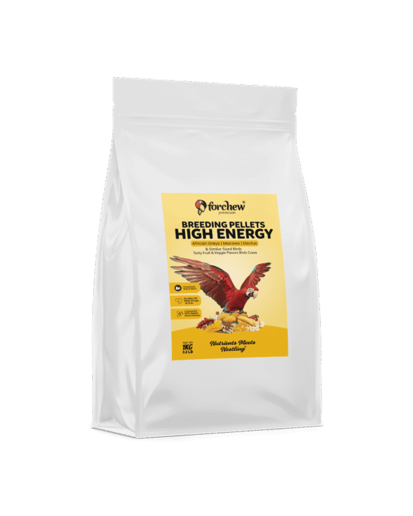 High Energy Breeding Pellets for Parrots - Forchew